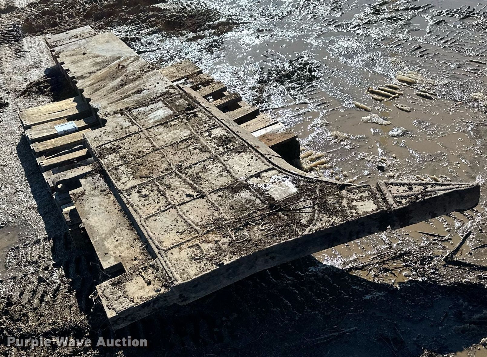 Bron HS3 cable plow blade in Perham, MN | Item DV0617 for sale | Purple ...