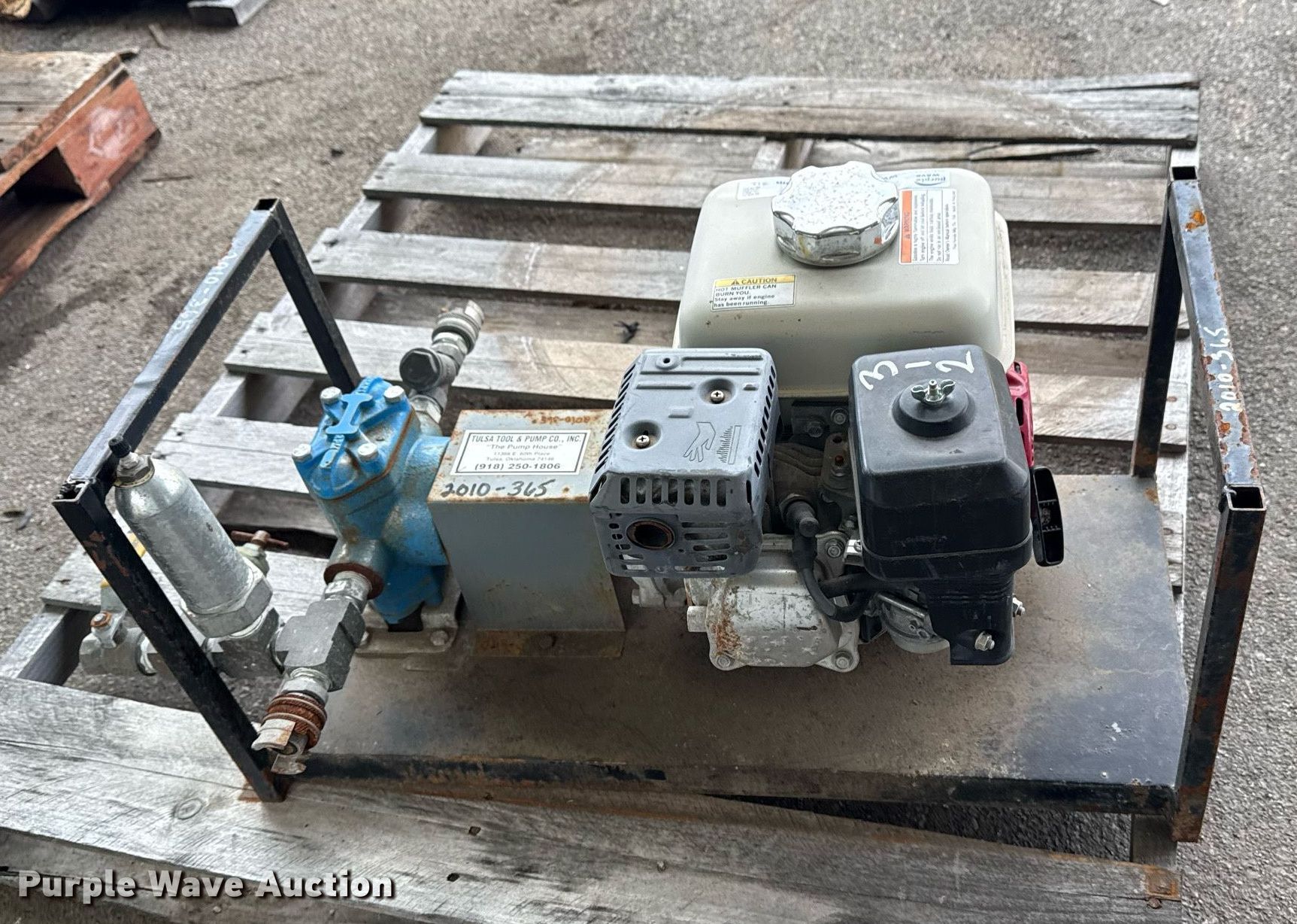 Pump in Tulsa, OK | Item NO9703 sold | Purple Wave