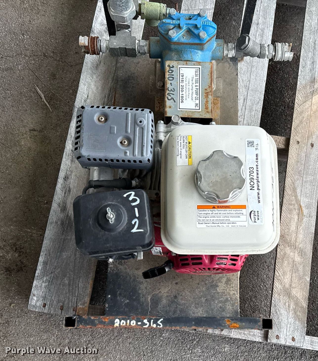 Pump in Tulsa, OK | Item NO9703 sold | Purple Wave