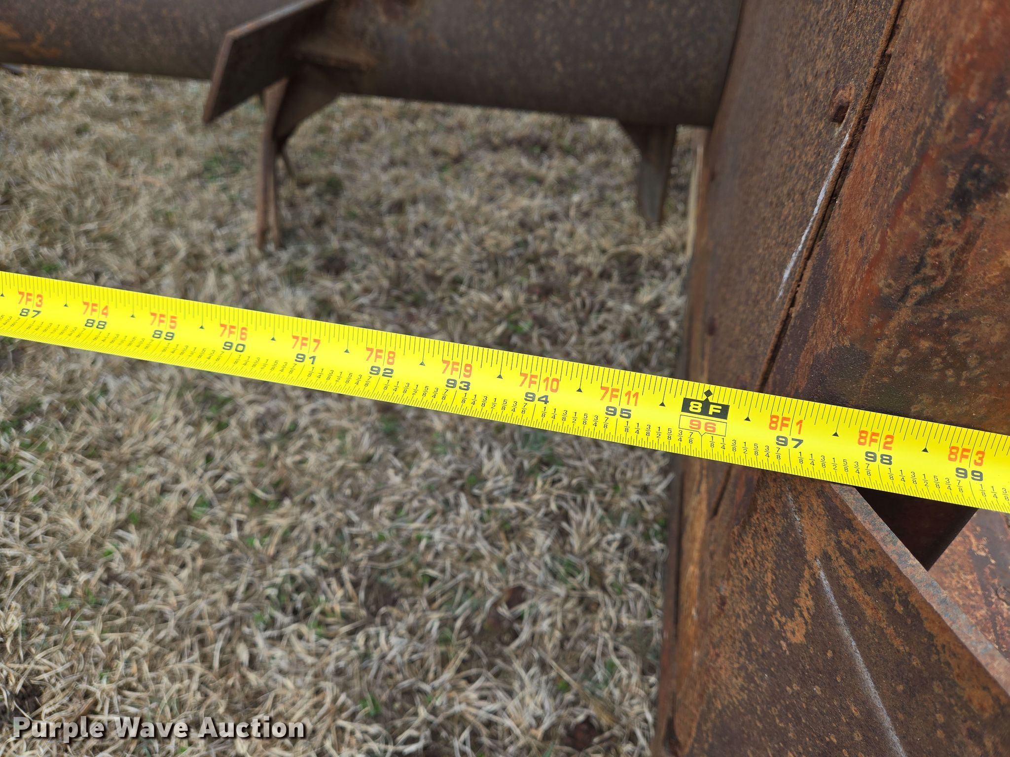 Skid steer compost turner in Hutchinson, KS | Item EN8684 sold | Purple ...