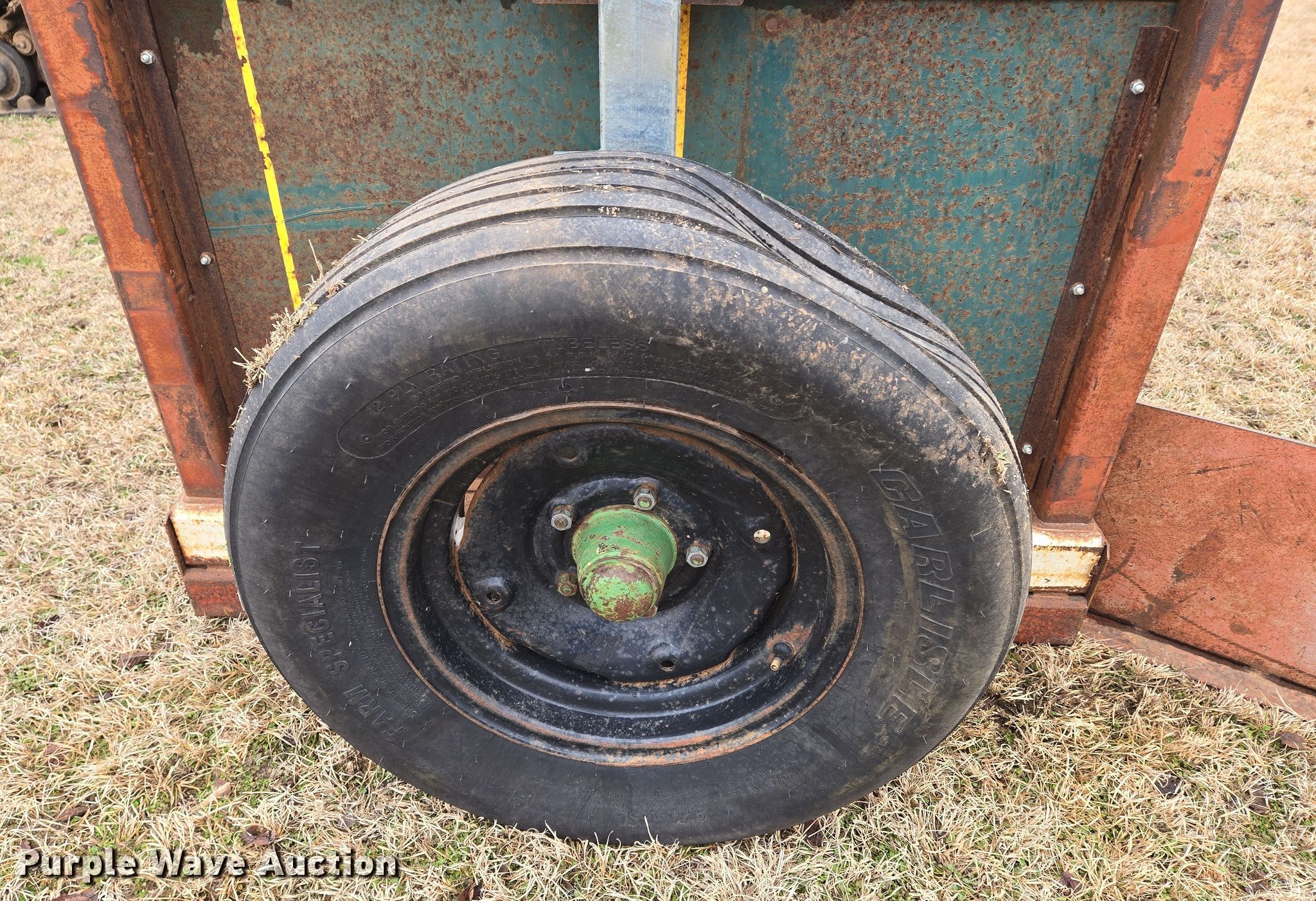 Skid steer compost turner in Hutchinson, KS | Item EN8684 sold | Purple ...