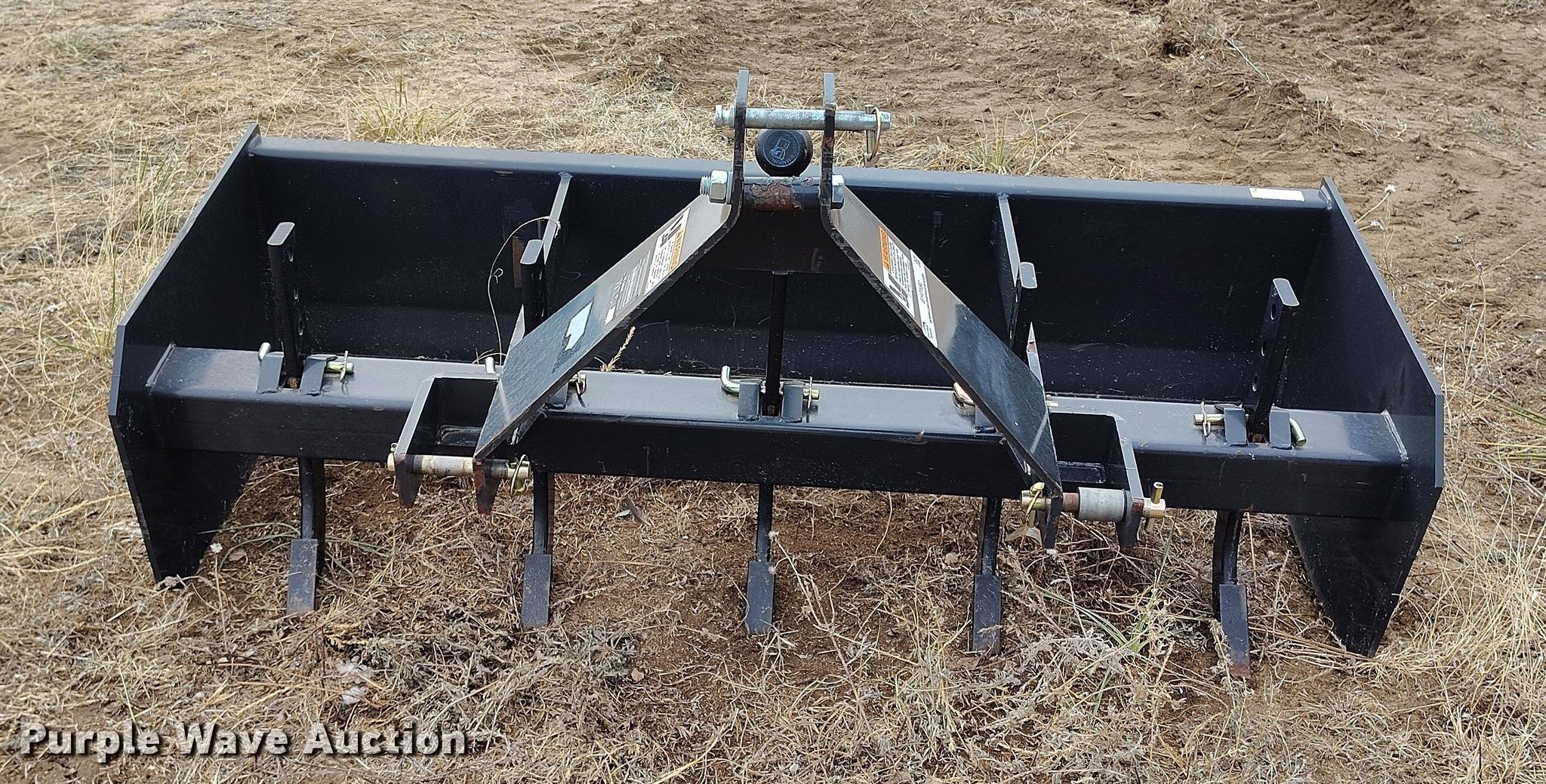 Bobcat 60 box blade in Calhan, CO | Item EH0182 for sale | Purple Wave