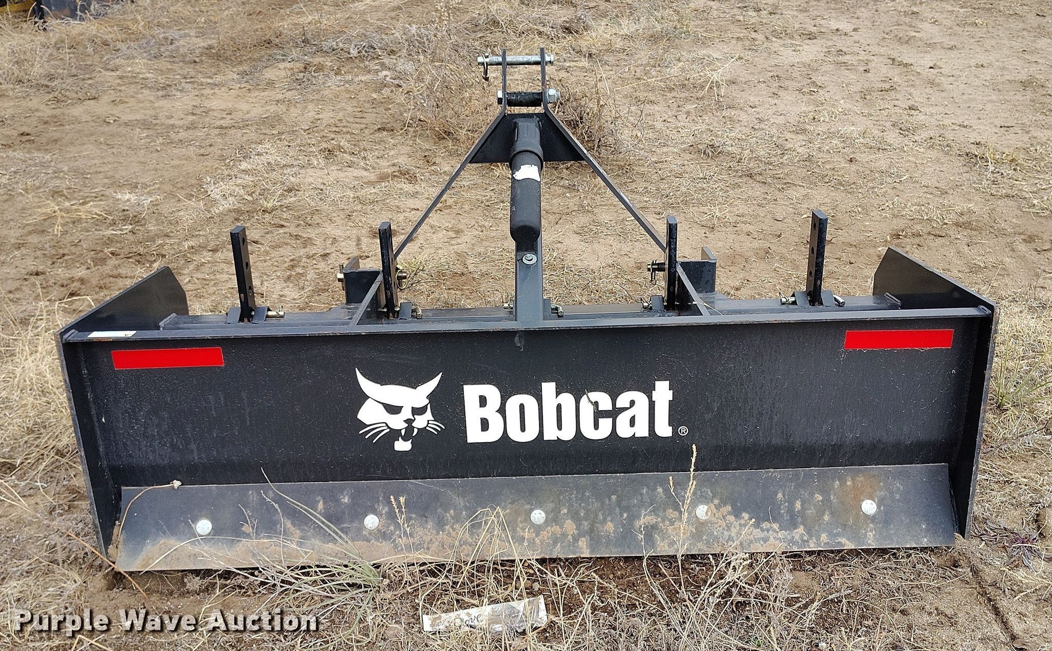 Bobcat 60 box blade in Calhan, CO | Item EH0182 for sale | Purple Wave
