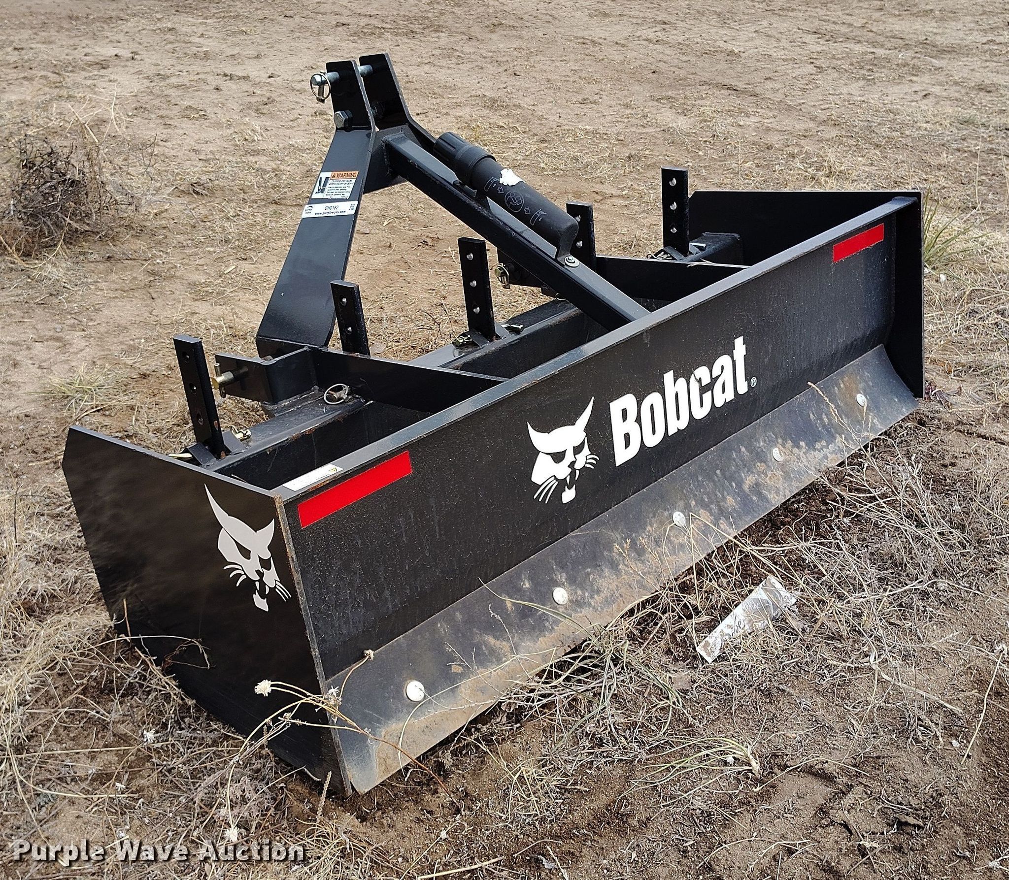 Bobcat 60 box blade in Calhan, CO | Item EH0182 sold | Purple Wave
