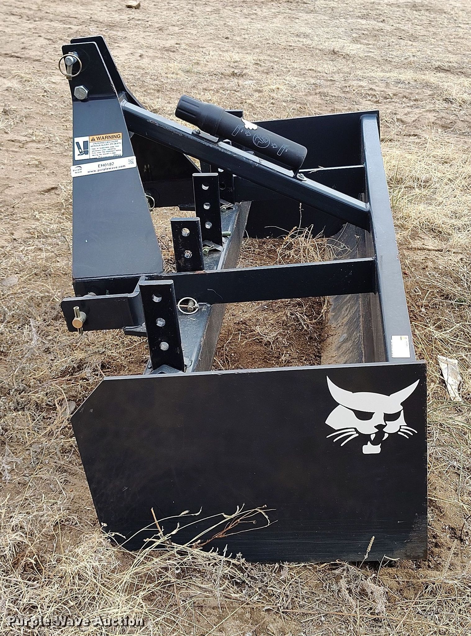 Bobcat 60 box blade in Calhan, CO | Item EH0182 sold | Purple Wave