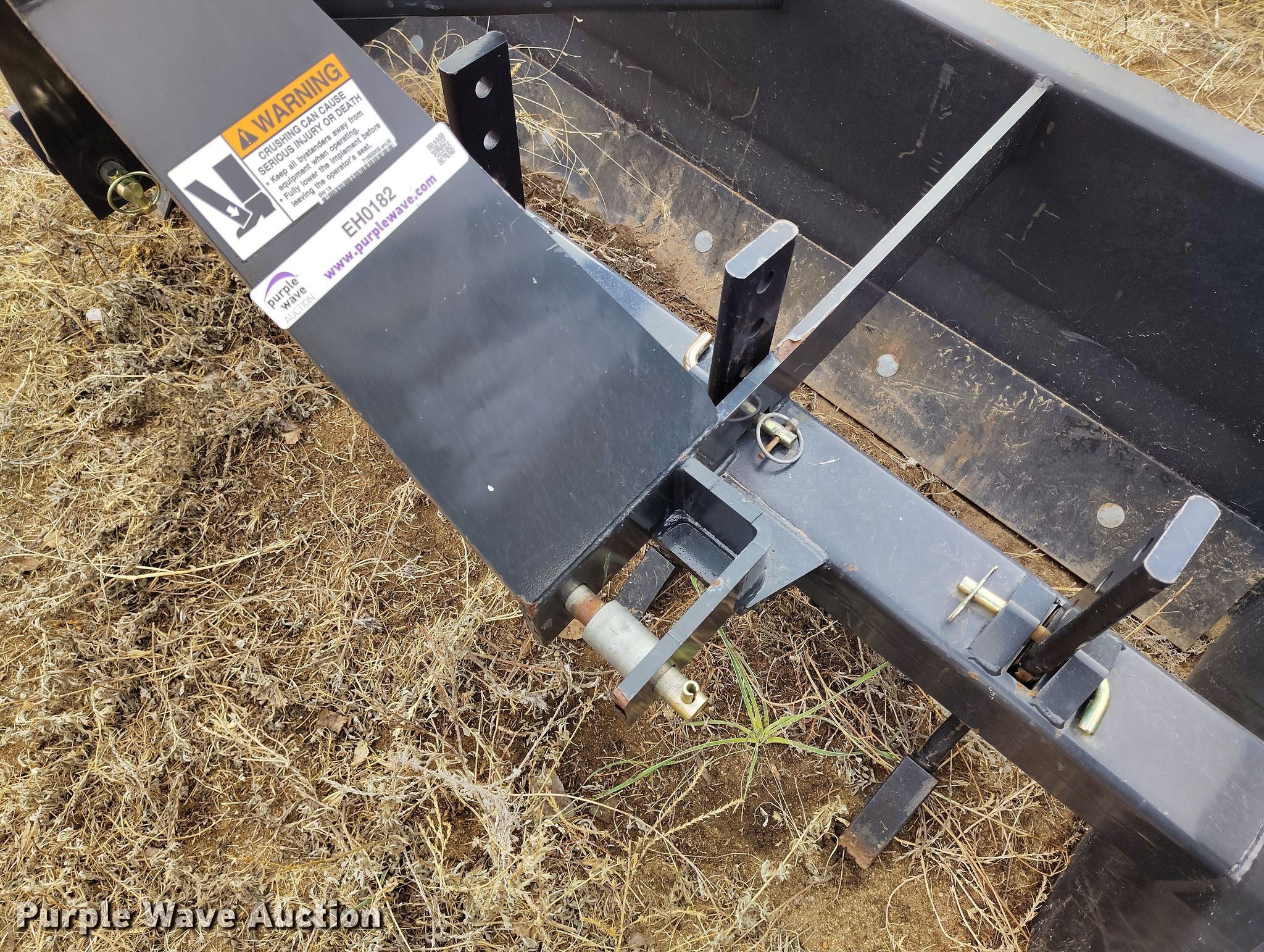 Bobcat 60 box blade in Calhan, CO | Item EH0182 for sale | Purple Wave