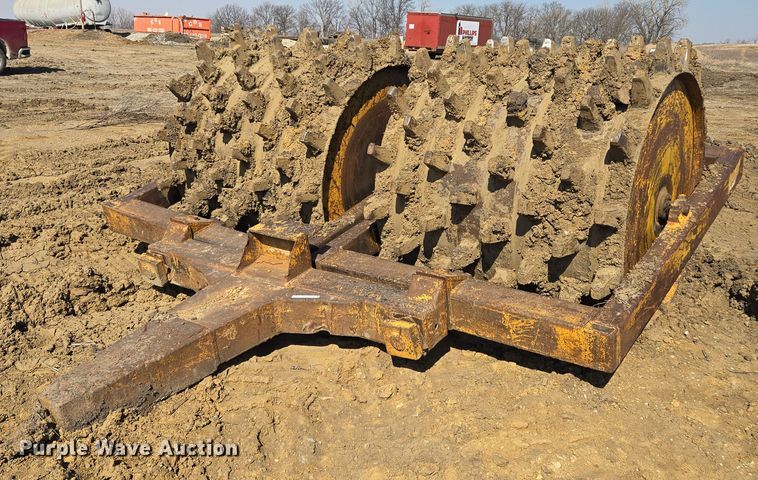 Hamm wedge foot roller in Hamilton, MO | Item EQ6745 sold | Purple Wave