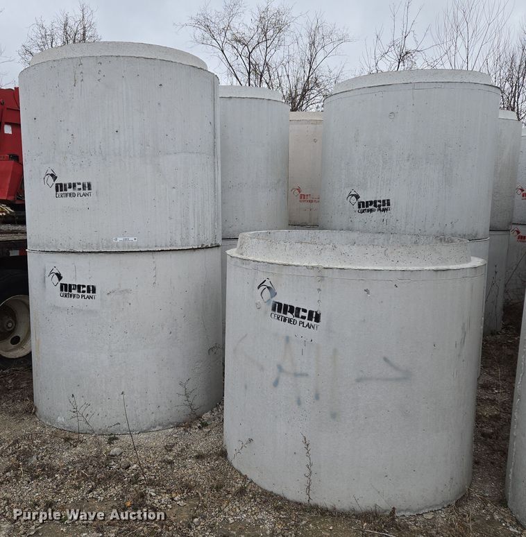 (33) concrete risers in Independence, MO | Item EQ6878 for sale ...