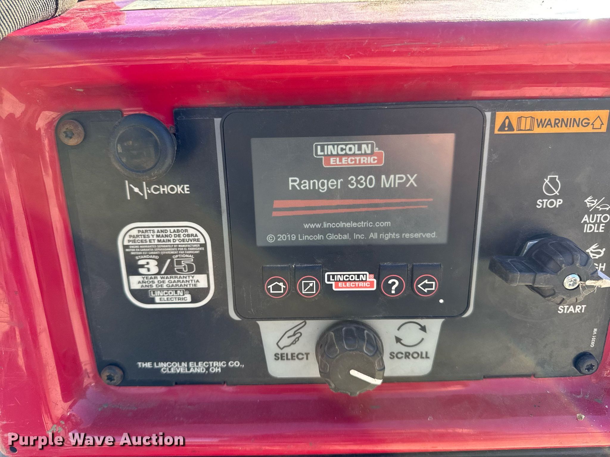 Lincoln Electric Ranger 330 MPX welder in Davenport, IA | Item DT0674 ...