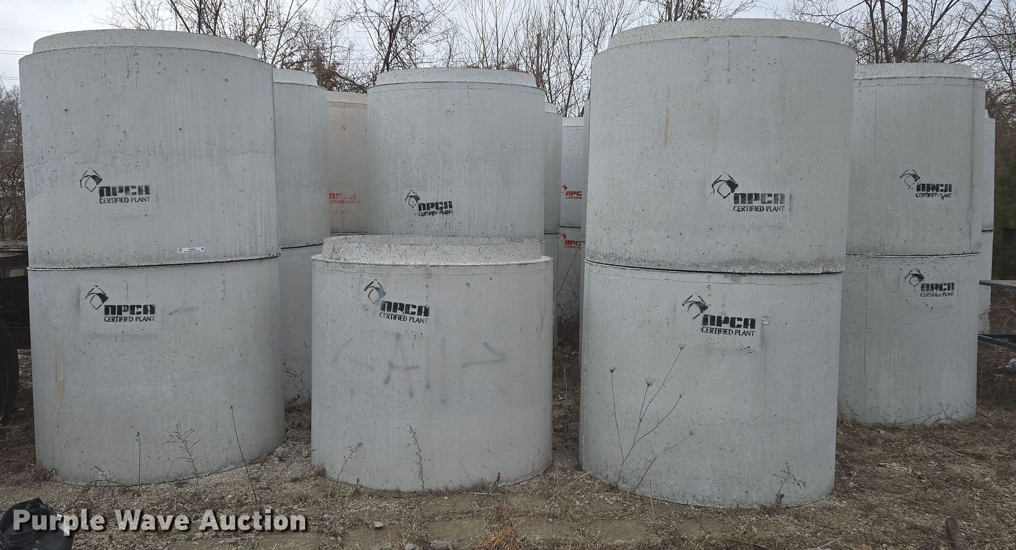 (33) concrete risers in Independence, MO | Item EQ6878 for sale ...