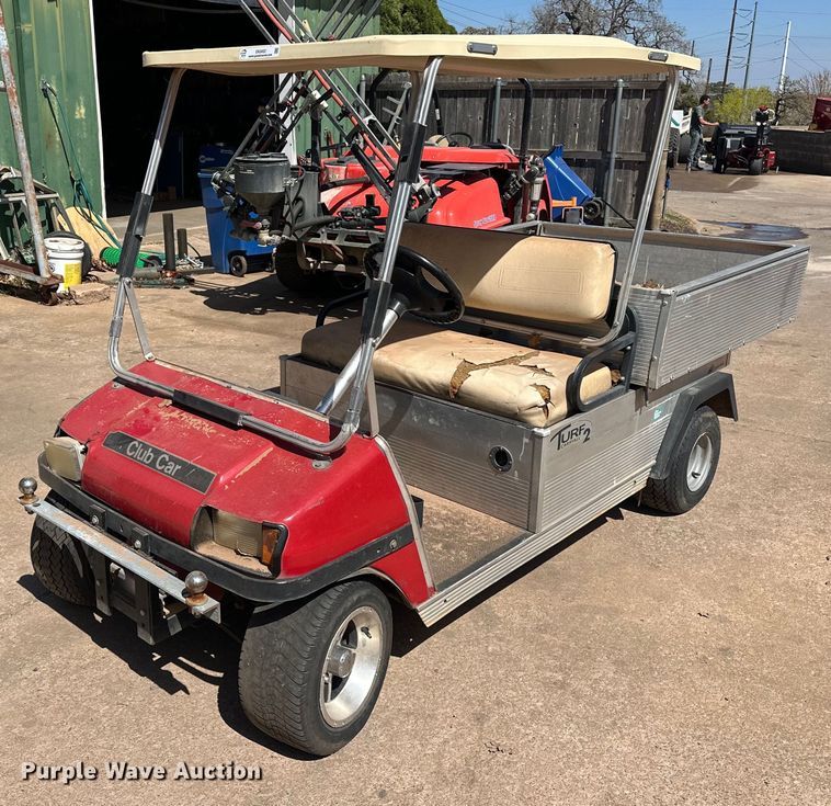 2012 Club Car Turf 2 golf cart in Edmond, OK | Item EK0602 for sale ...