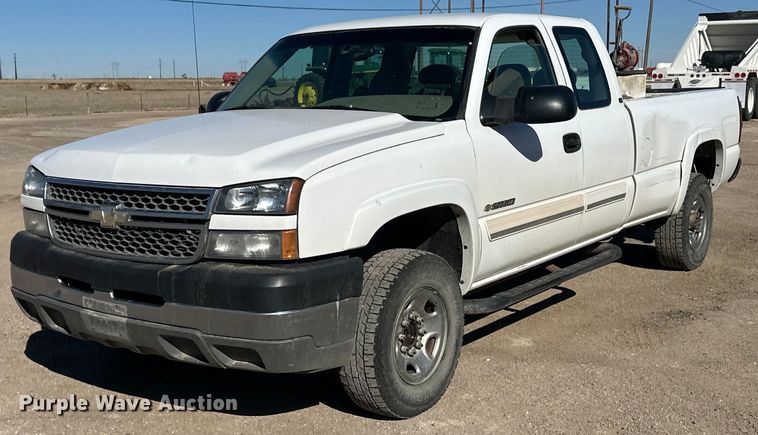 2005 Chevy Silverado 2500hd Ext Cab