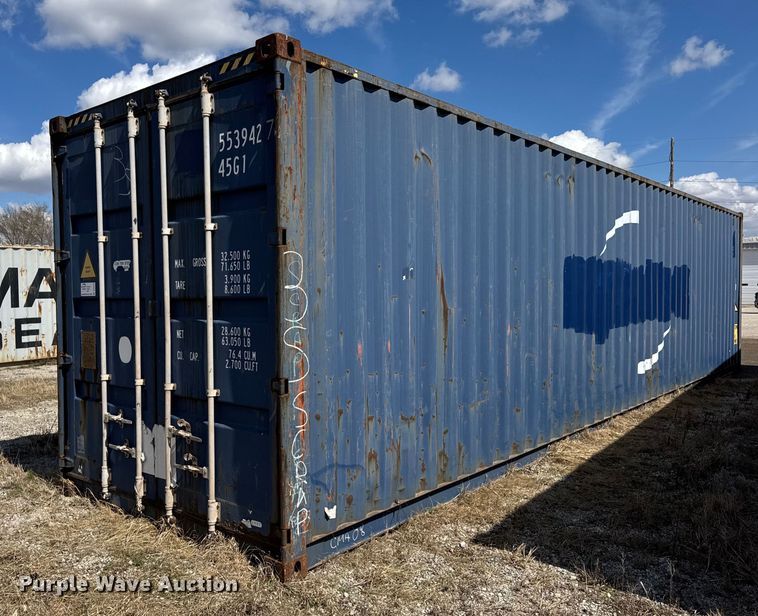 2007 CIVET shipping container in Decatur, IL | Item DU3423 sold ...