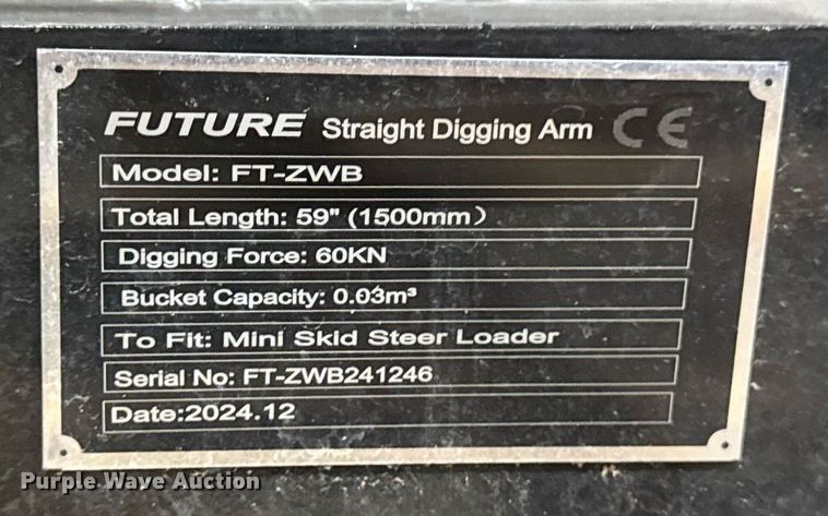 2024 Future FT-ZWB compact utility loader backhoe in Dubuque, IA | Item ...