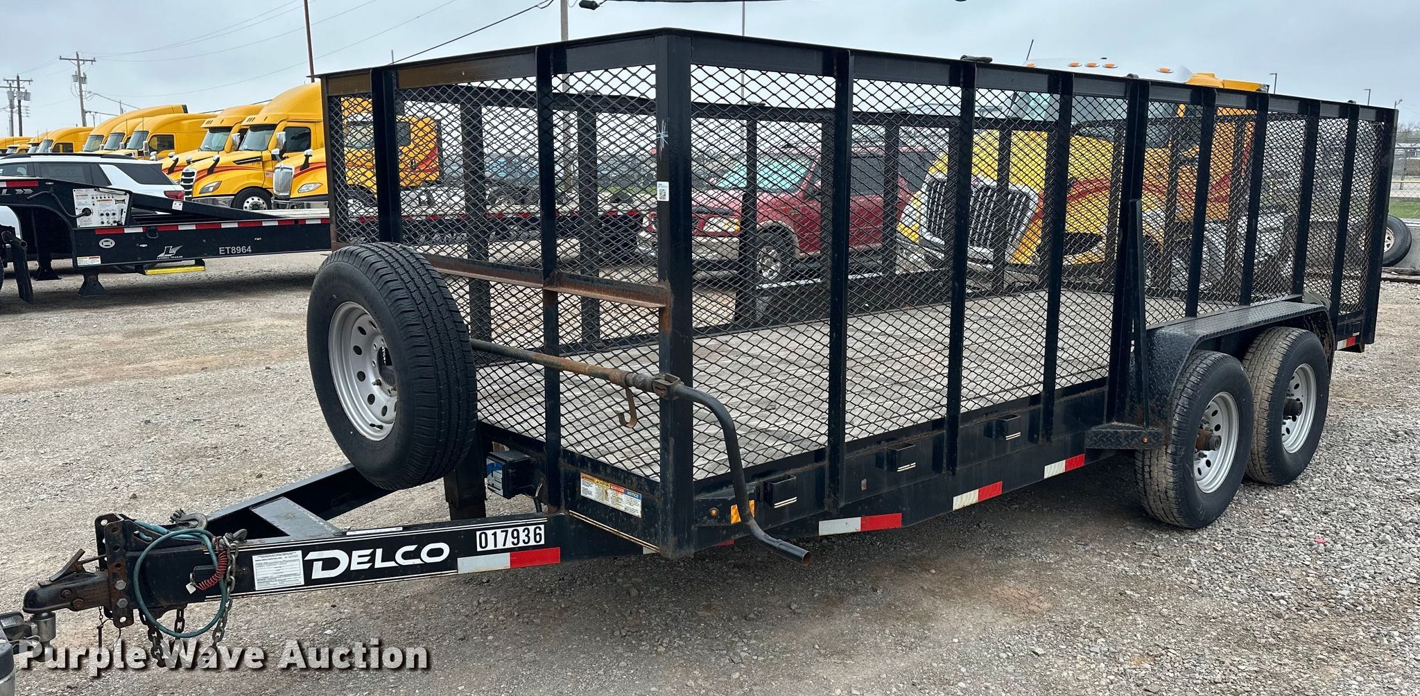 2021 Delco C518A72HK utility trailer in Oklahoma City, OK | Item EJ8450 ...