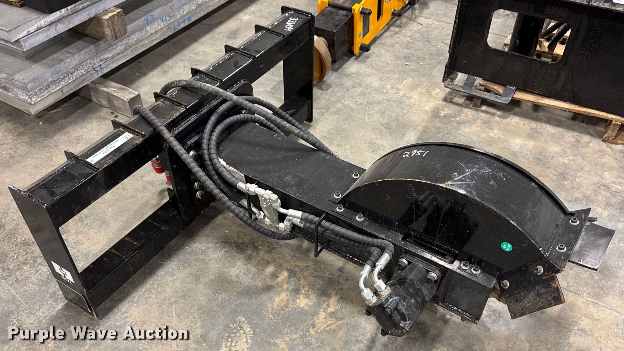 2024 GIYI GY-SG45 skid steer stump grinder in Dubuque, IA | Item EM3689 ...