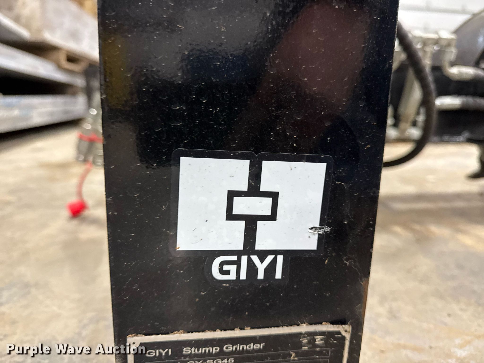 2024 GIYI GY-SG45 skid steer stump grinder in Dubuque, IA | Item EM3689 ...