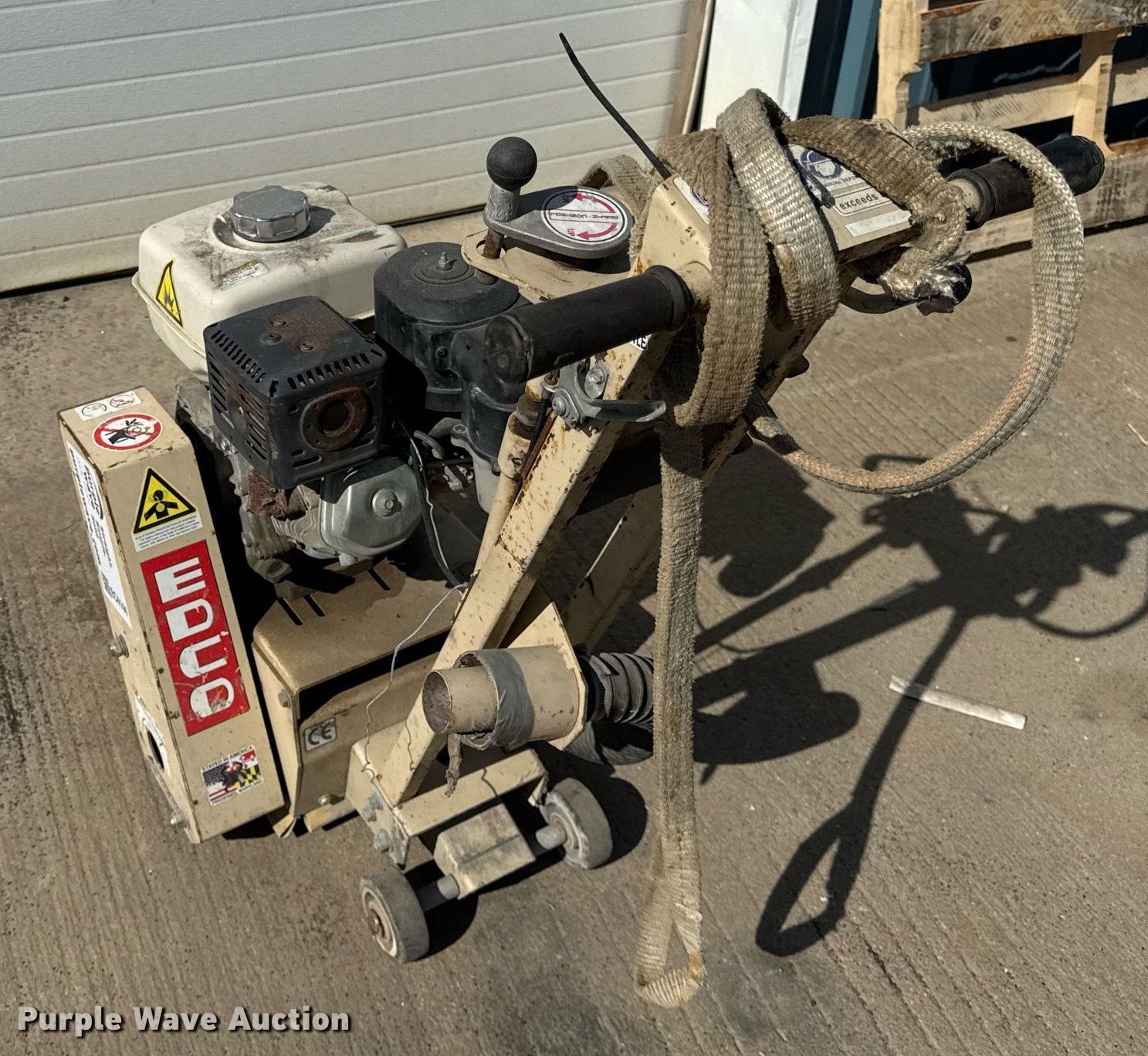 EDCO CPM-8-9H concrete planer in Mount Pleasant, PA | Item EC4144 for sale | Purple Wave