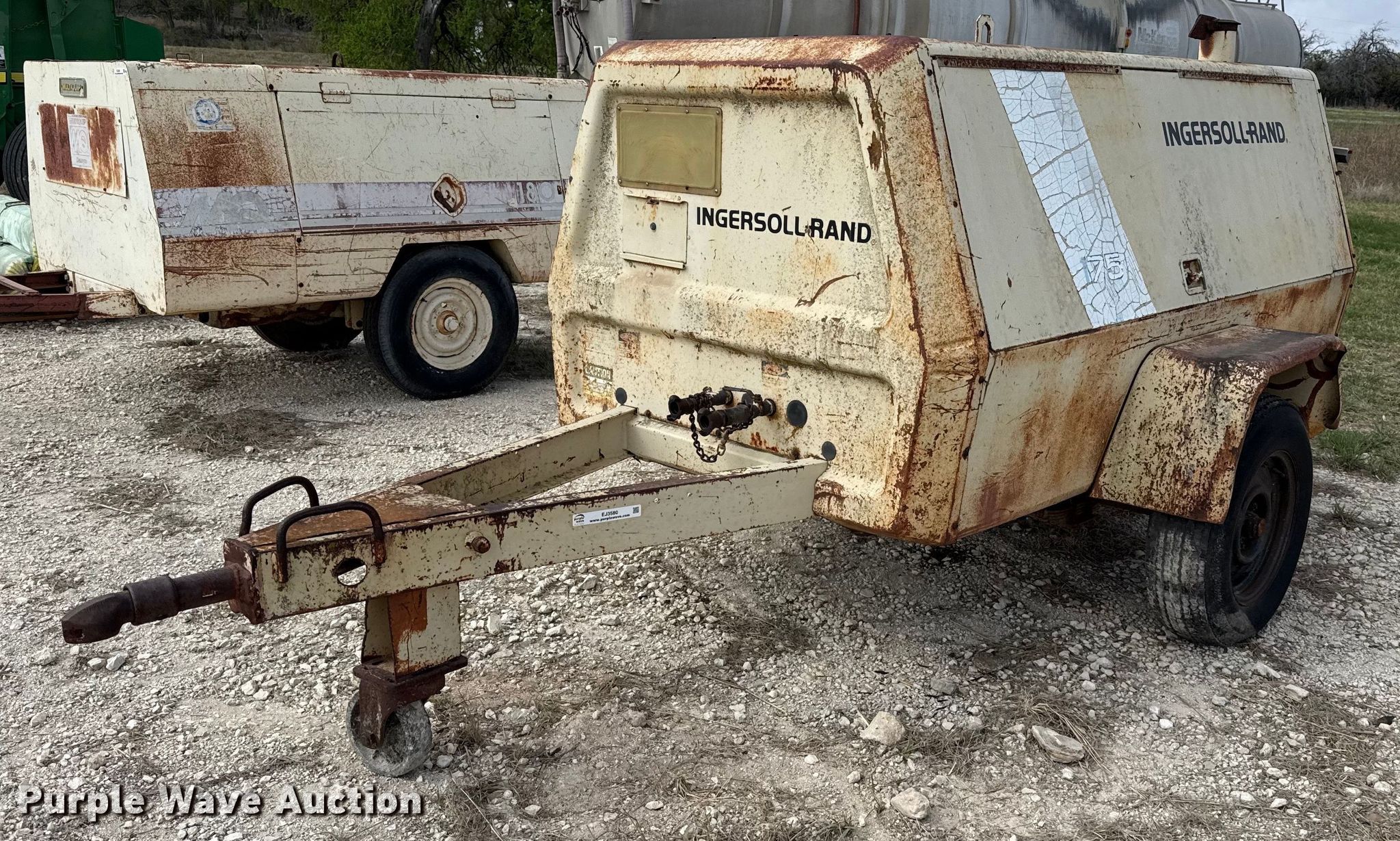 1985 Ingersoll Rand 175 air compressor in Lampasas, TX | Item EJ3580 ...