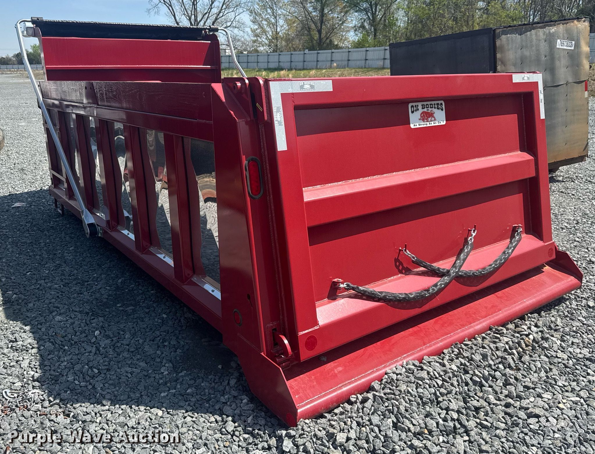 2024 Ox Bodies dump truck bed in Byron, GA | Item YA0395 sold | Purple Wave