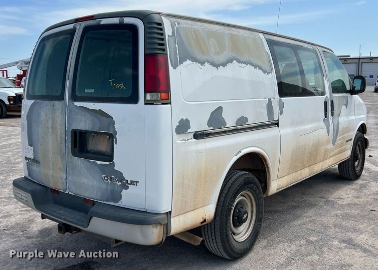 1999 Chevrolet Express 3500 van in Lawton, OK | Item EL5521 sold ...