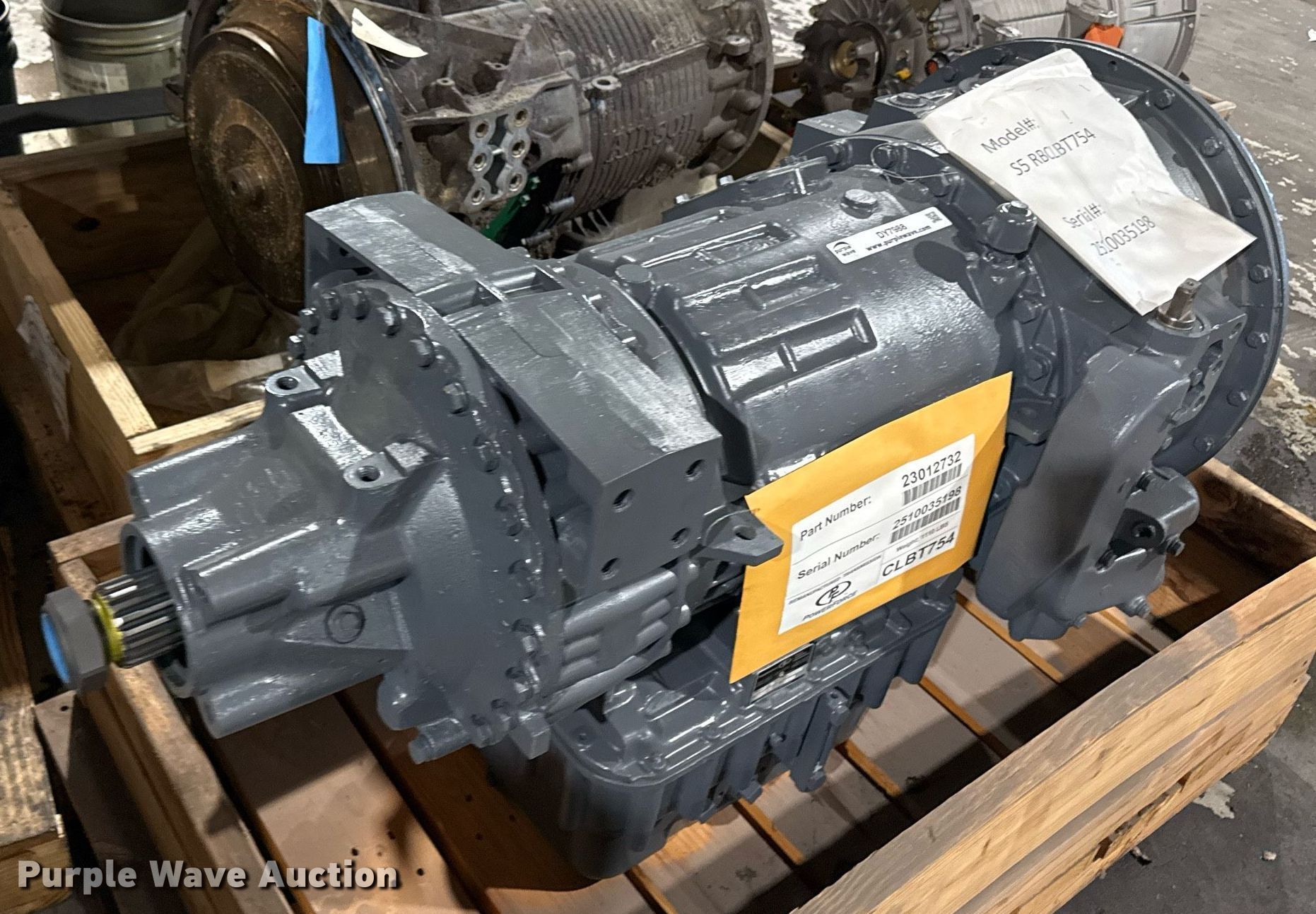 Allison CLBT 754 transmission in Platte City, MO | Item DY7988 for sale | Purple Wave