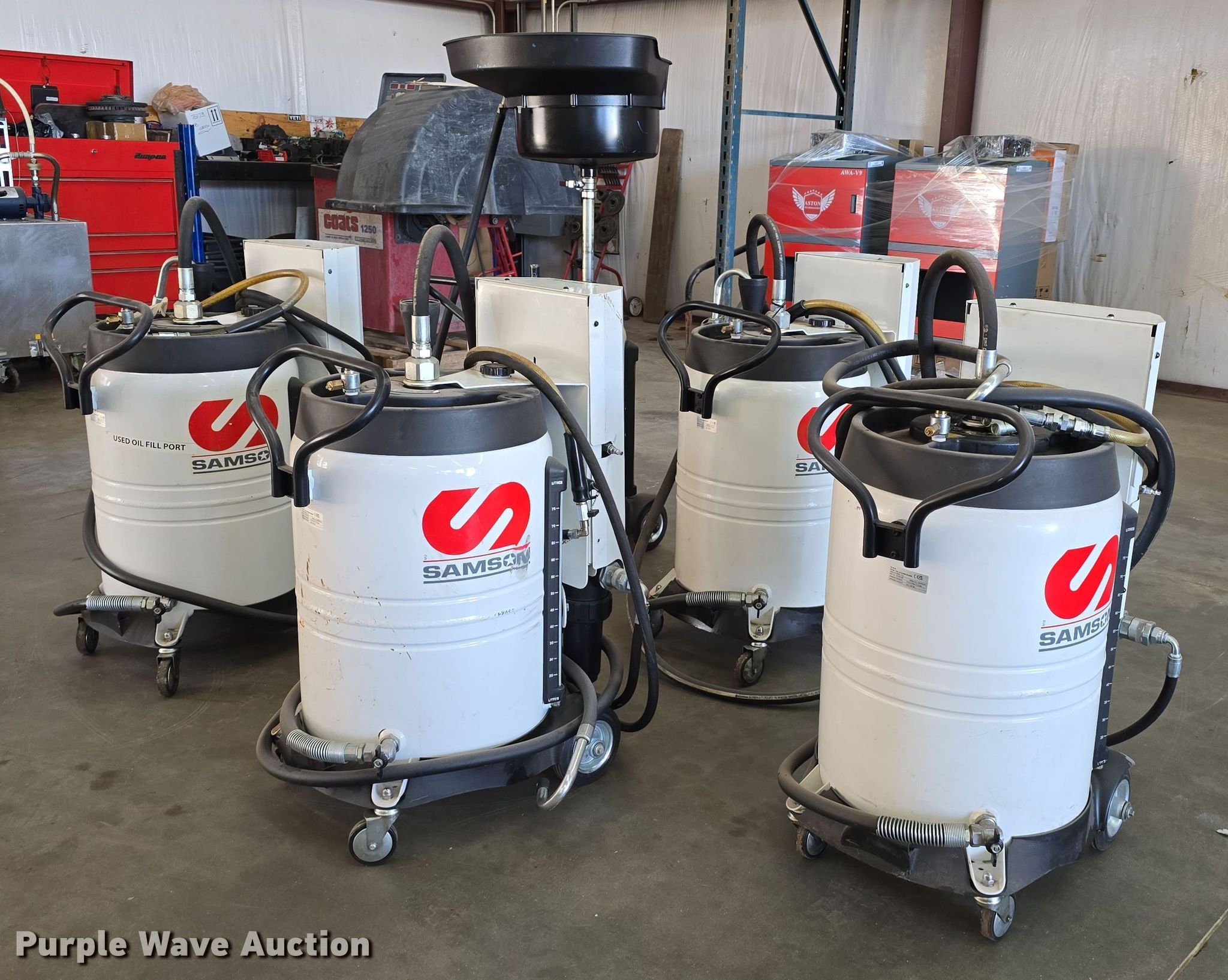 (4) Samson Evacumaster oil suction units in Papillion, NE | Item EH8780 ...