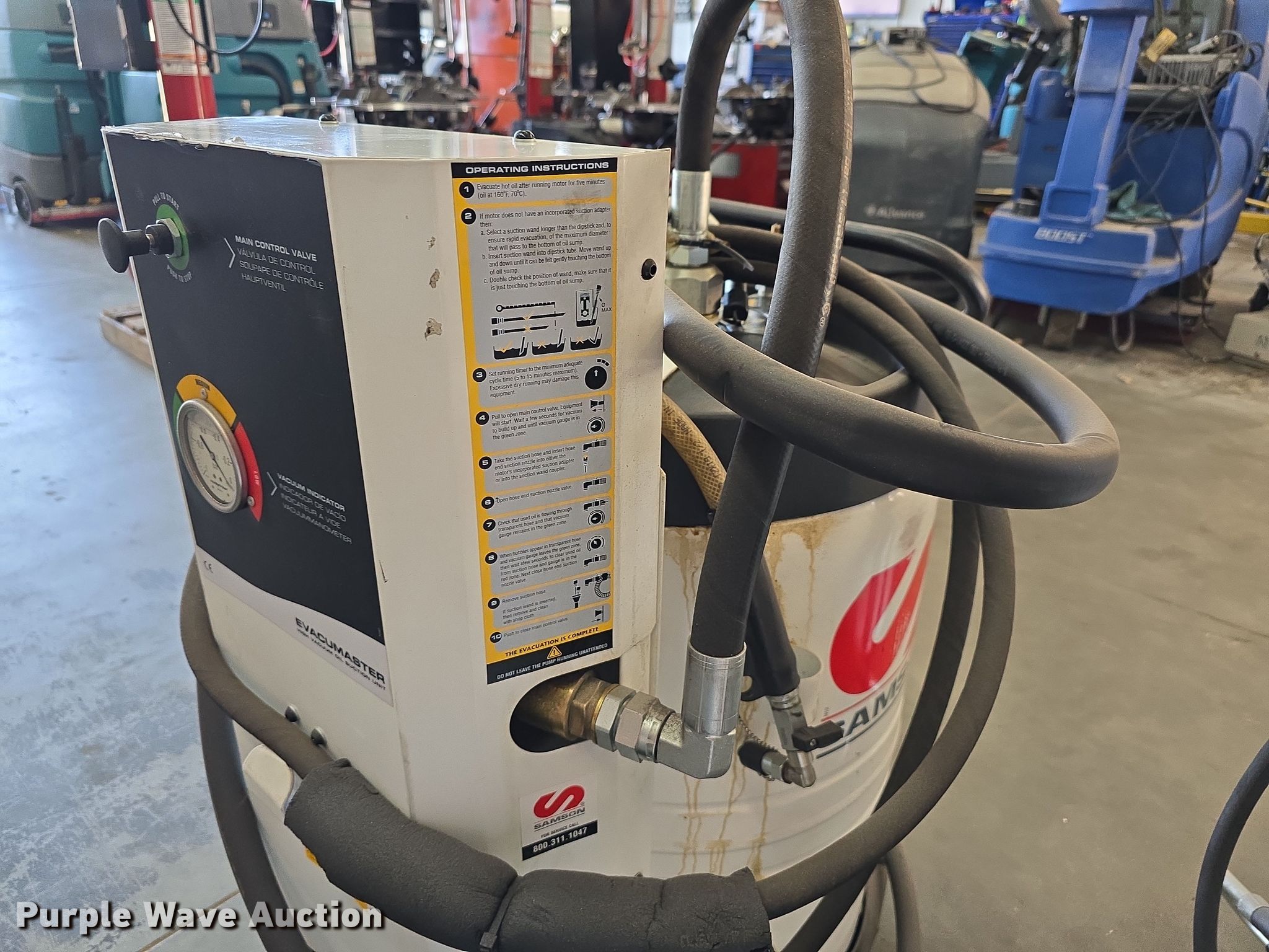 (4) Samson Evacumaster oil suction units in Papillion, NE | Item EH8780 ...