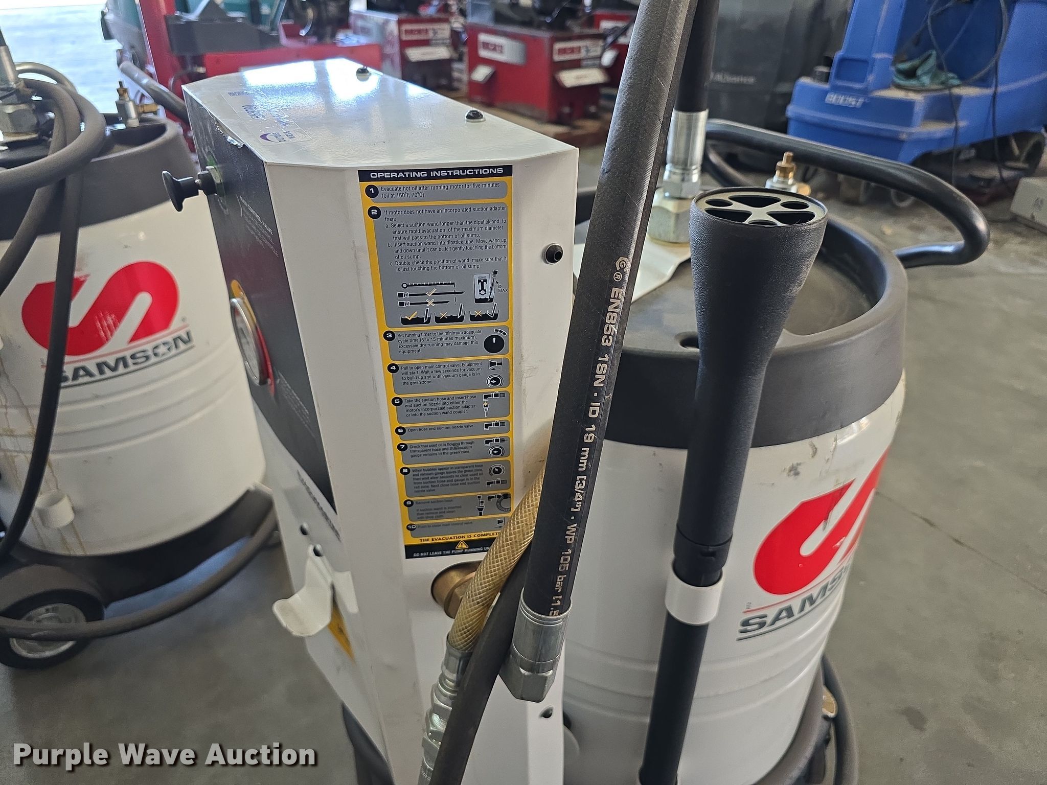 (4) Samson Evacumaster oil suction units in Papillion, NE | Item EH8780 ...