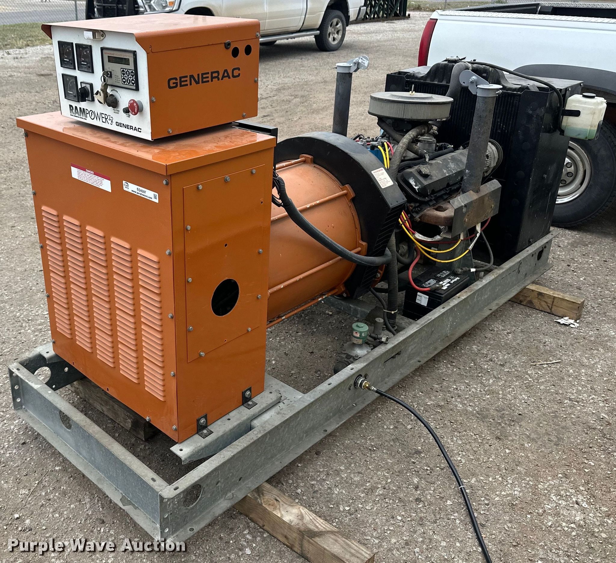1999 Generac 99A05817-S generator in Dodge City, KS | Item EQ4597 sold | Purple Wave