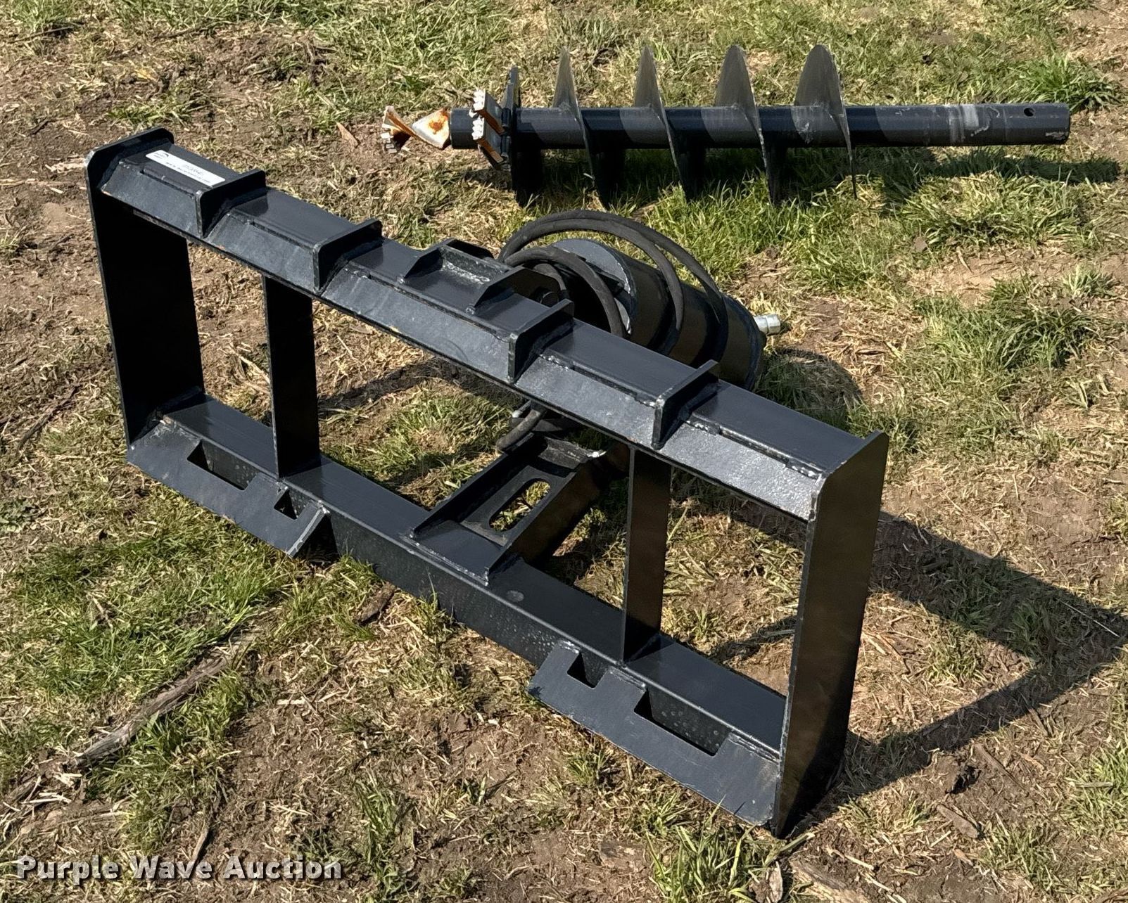 36" L skid steer auger in Yates Center, KS | Item DO0843 sold | Purple Wave