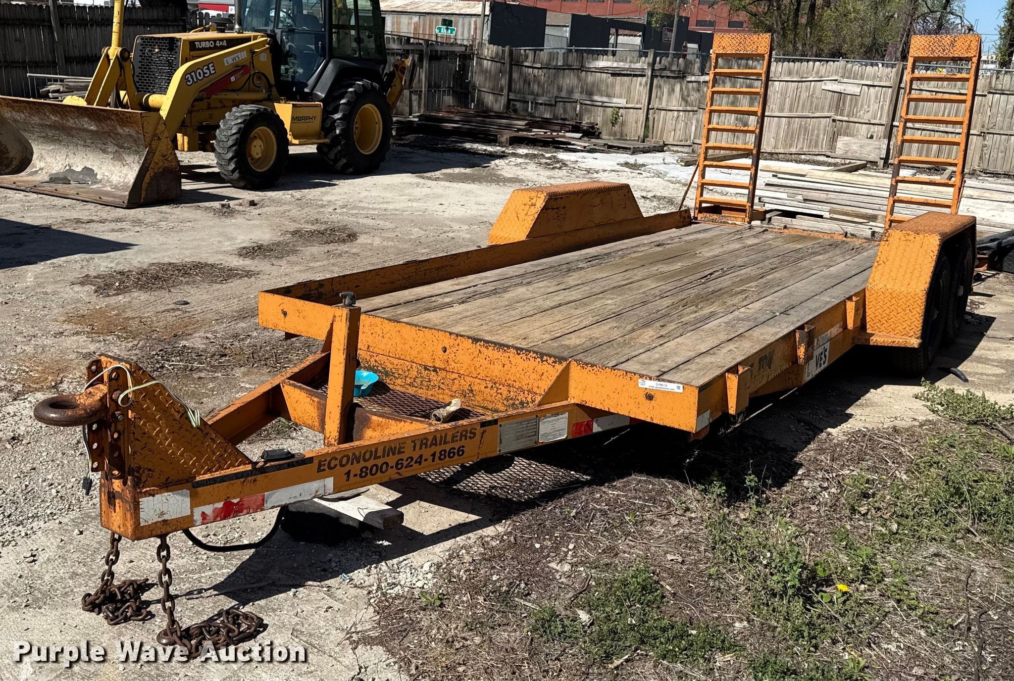 2002 Econoline LP016FE equipment trailer in Topeka, KS | Item DY8010 ...