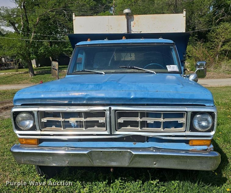 1971 Ford Custom F350 dump bed pickup truck in Enterprise, KS | Item ...