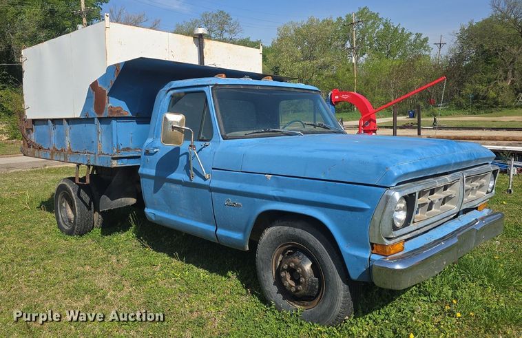 1971 Ford Custom F350 dump bed pickup truck in Enterprise, KS | Item ...
