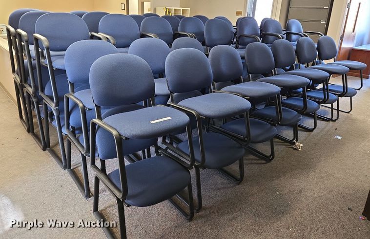 Approximately 104 chairs in Wichita, KS | Item EN8912 for sale | Purple ...