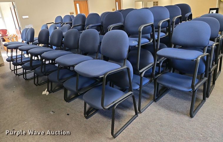 Approximately 104 chairs in Wichita, KS | Item EN8912 for sale | Purple ...