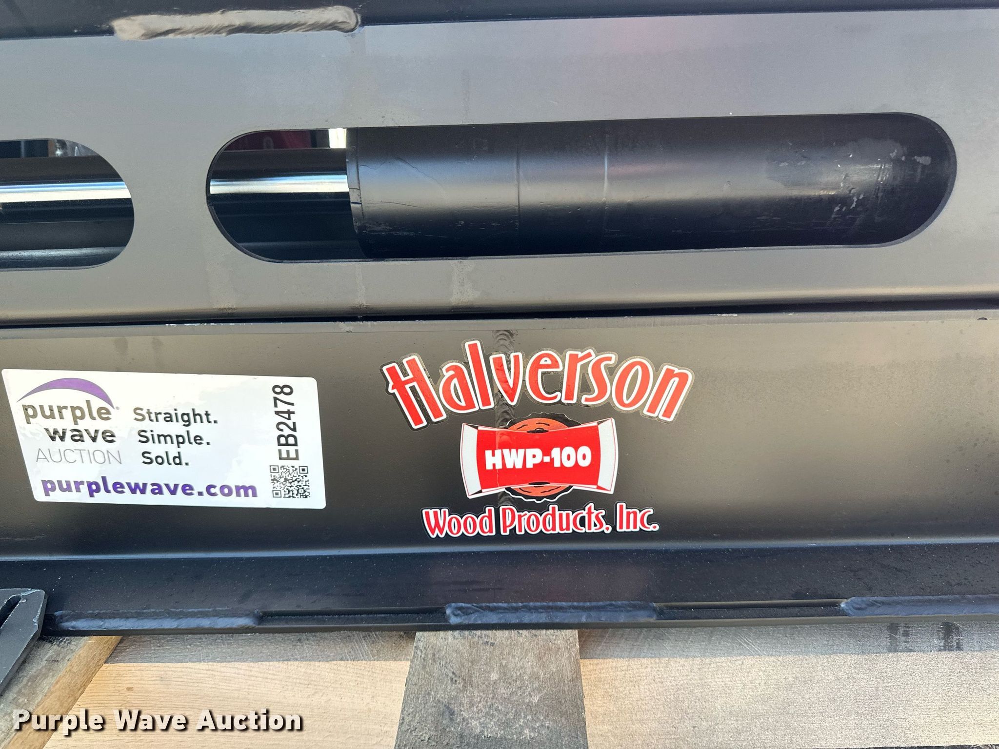 2025 Halverson Wood Products HWP-100 skid steer wood splitter in Pine ...