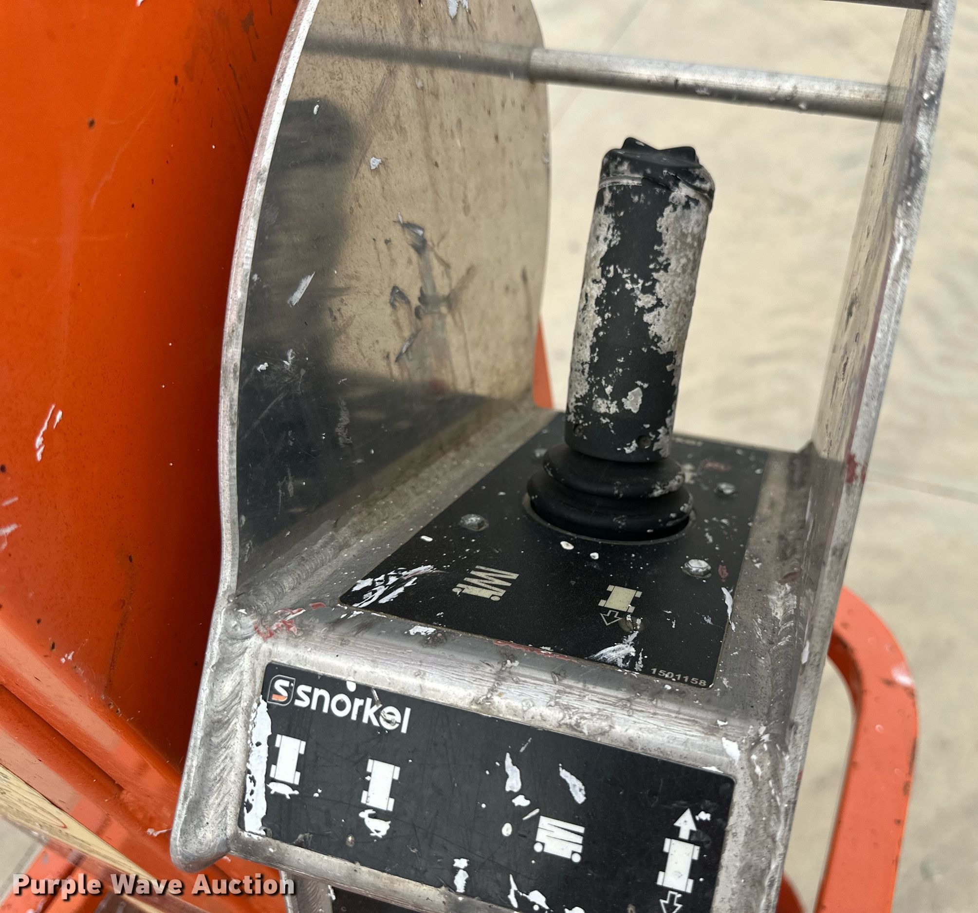 2018 Snorkel TM12E vertical lift in Alba, TX | Item EF3020 sold | Purple Wave