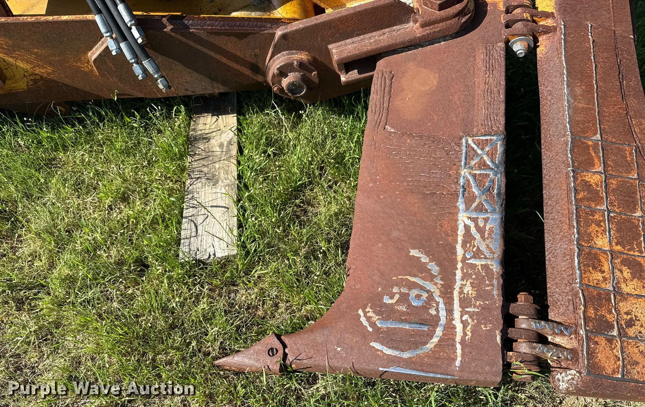Sabine cable plow attachment in Clifton, TX | Item EJ3658 sold | Purple ...