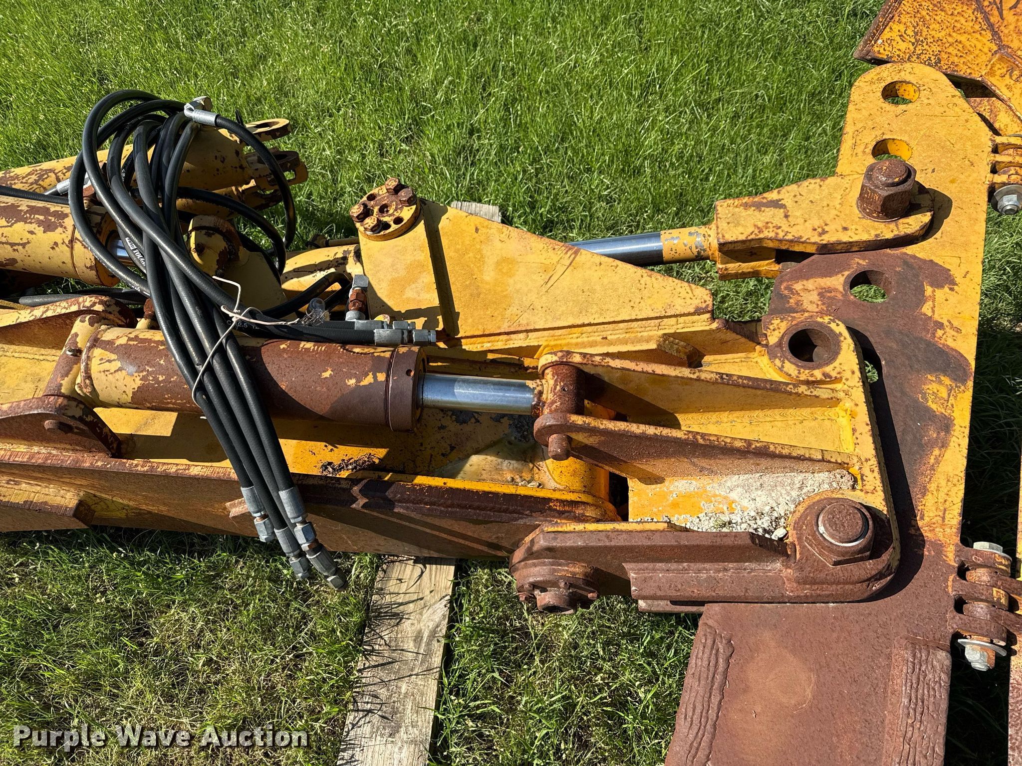 Sabine cable plow attachment in Clifton, TX | Item EJ3658 sold | Purple ...