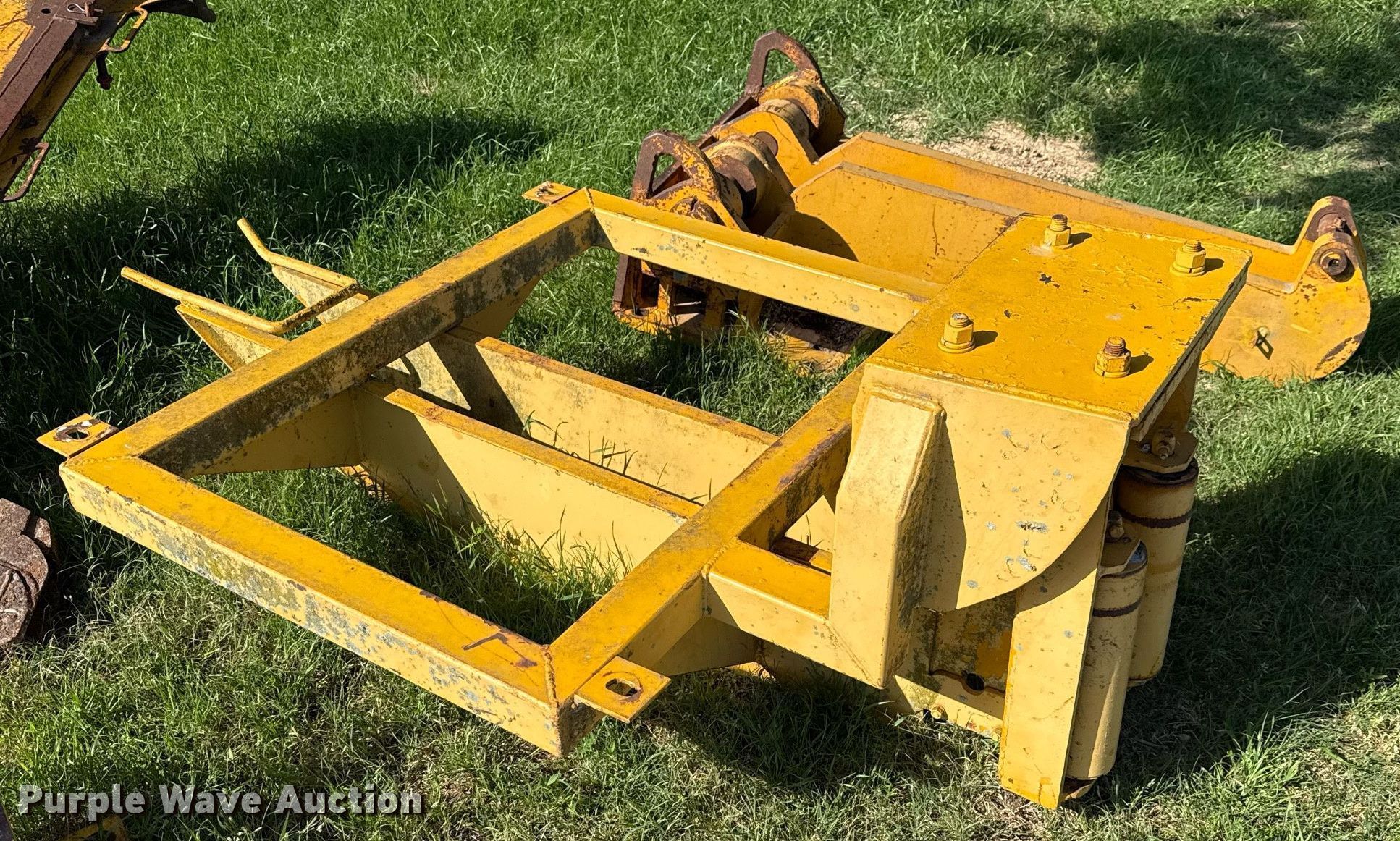 Sabine cable plow attachment in Clifton, TX | Item EJ3658 sold | Purple ...