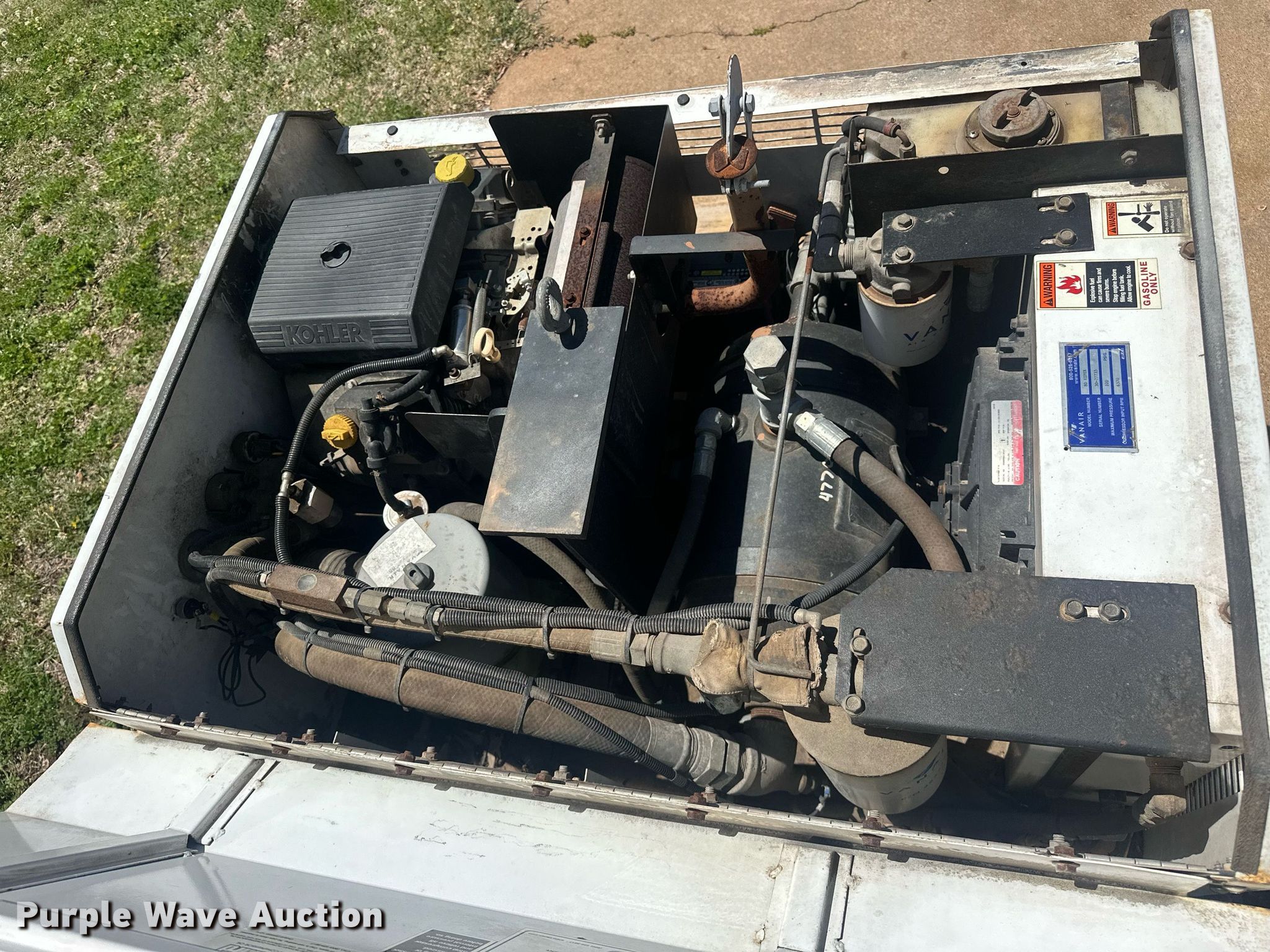 Vanair 80 Viper air compressor in Oklahoma City, OK | Item EJ8684 sold ...