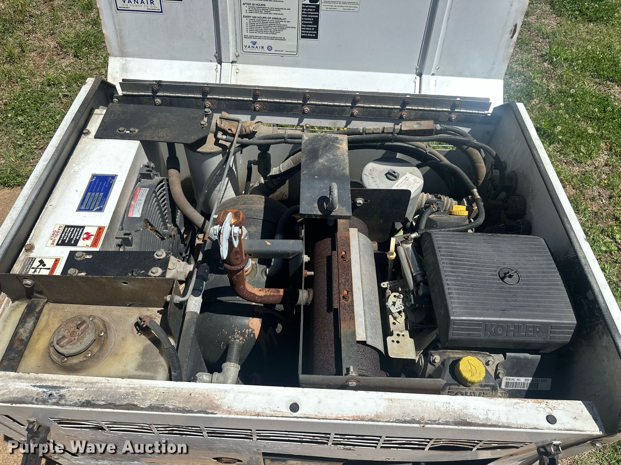 Vanair 80 Viper air compressor in Oklahoma City, OK | Item EJ8684 sold ...