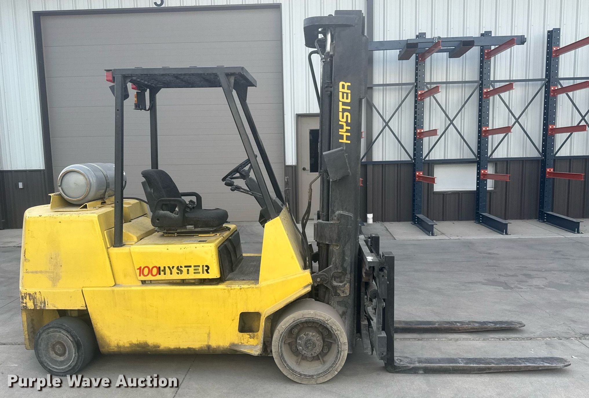 2001 Hyster S100XL2 forklift in Haven, KS | Item EQ1405 for sale ...
