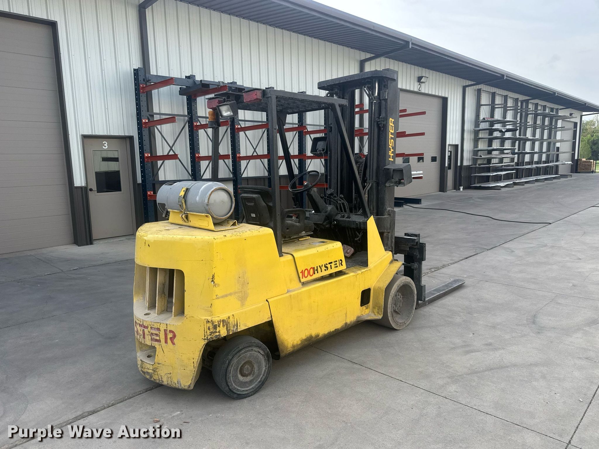 2001 Hyster S100XL2 forklift in Haven, KS | Item EQ1405 for sale ...