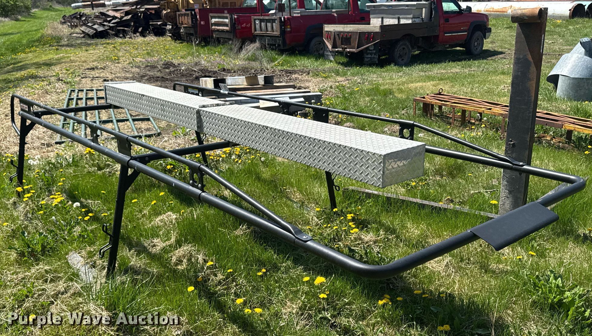 Weatherguard ladder rack in Leon, IA | Item DT0722 for sale | Purple Wave