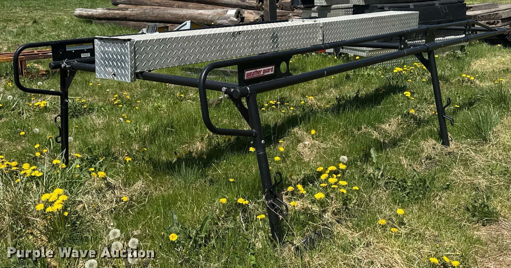 Weatherguard ladder rack in Leon, IA | Item DT0722 for sale | Purple Wave