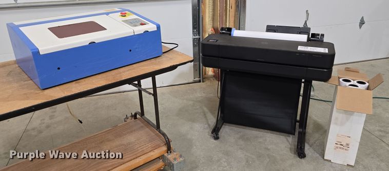 Printer and etcher in Falls City, NE | Item DT6850 sold | Purple Wave