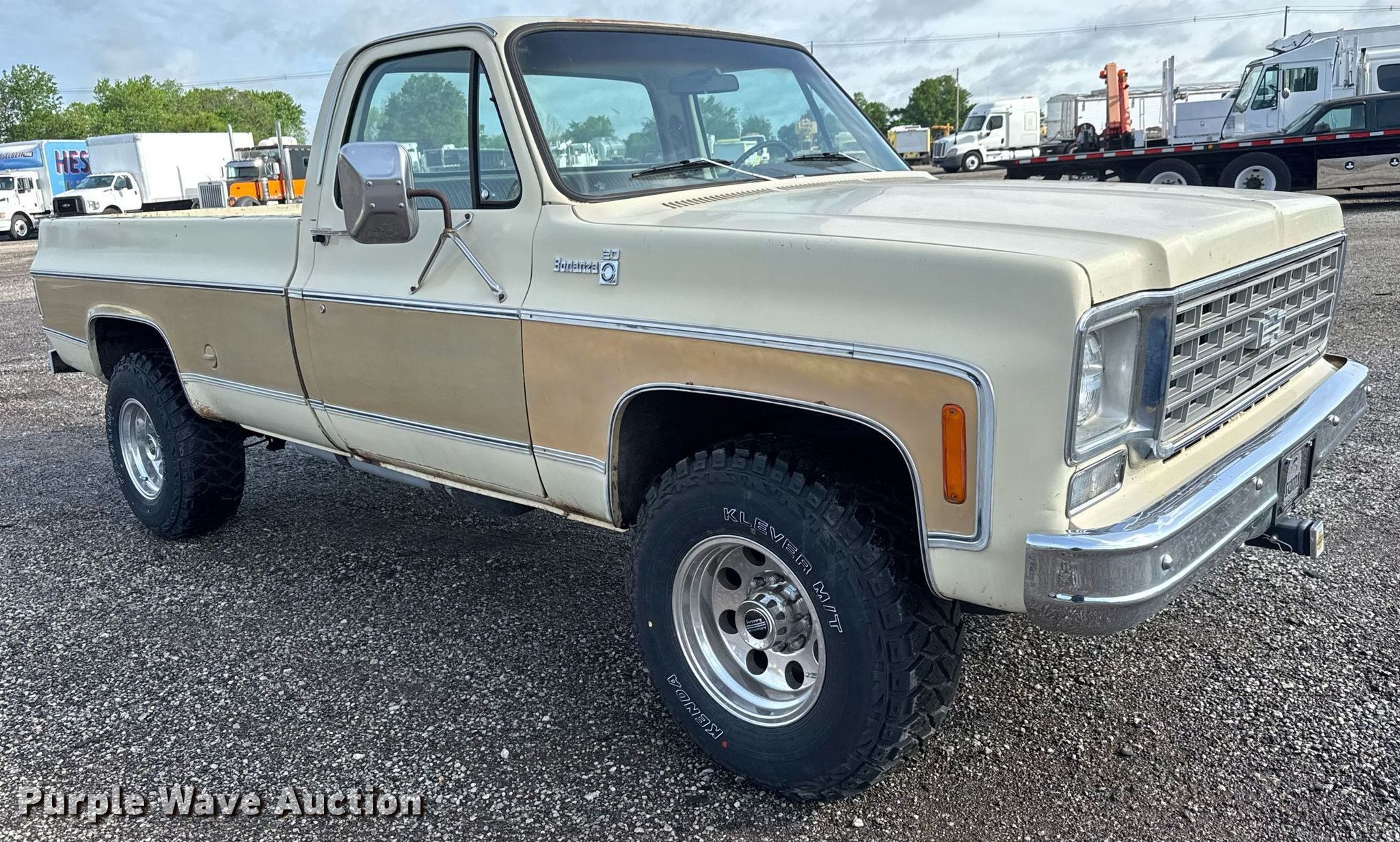 1976 Chevrolet Bonanza 20 pickup truck in Collinsville, OK | Item EQ1453 for sale | Purple Wave