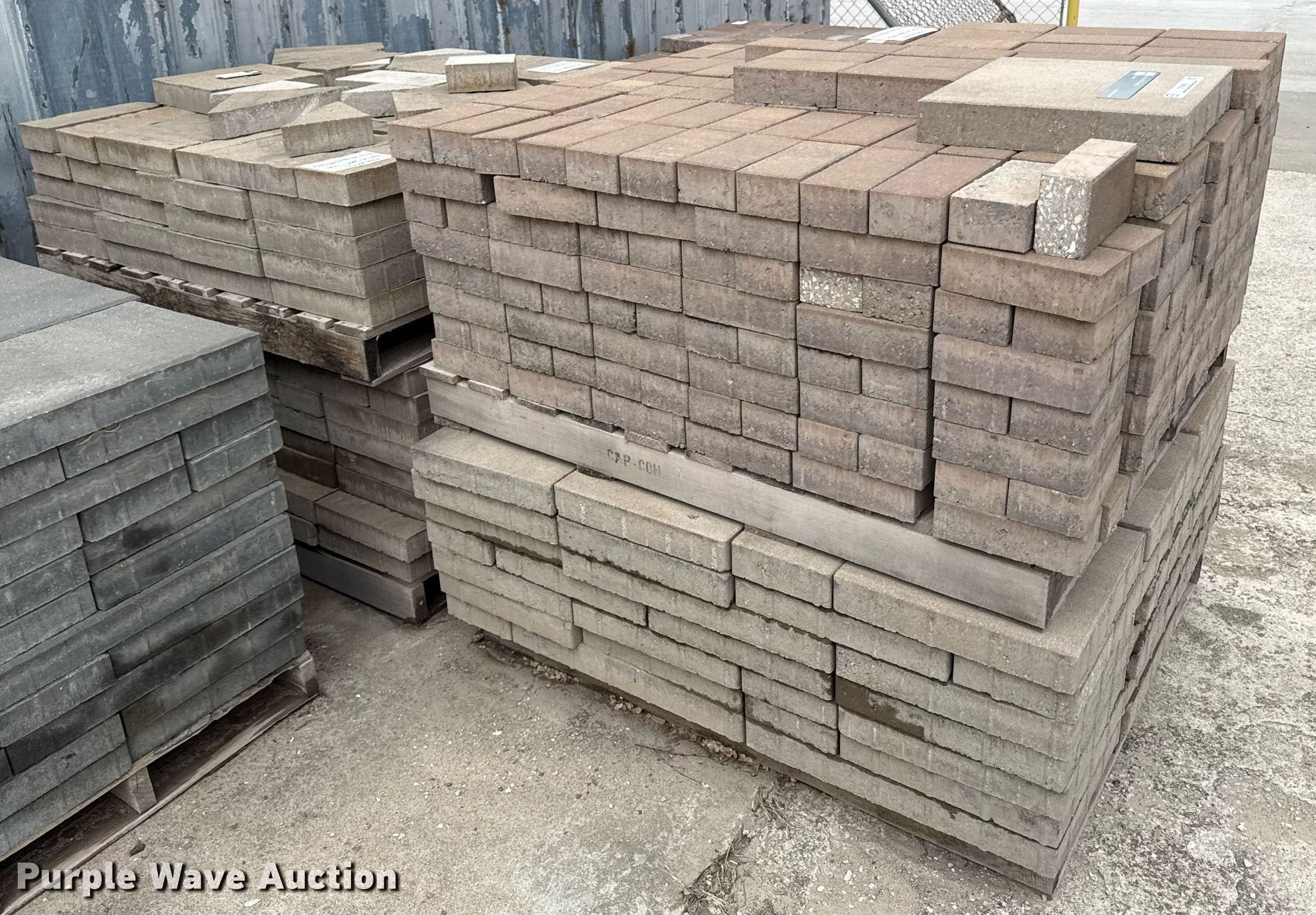 Approximately 8 pallets of concrete blocks in Topeka, KS | Item DY8060 ...
